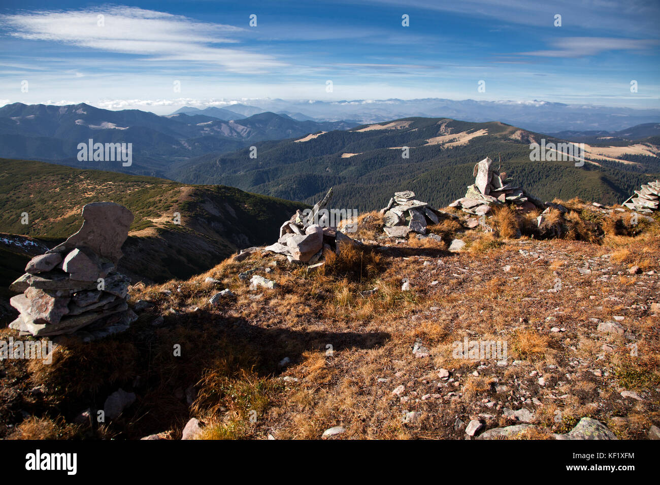 trekking in Calimani mountains, Romania Stock Photo - Alamy