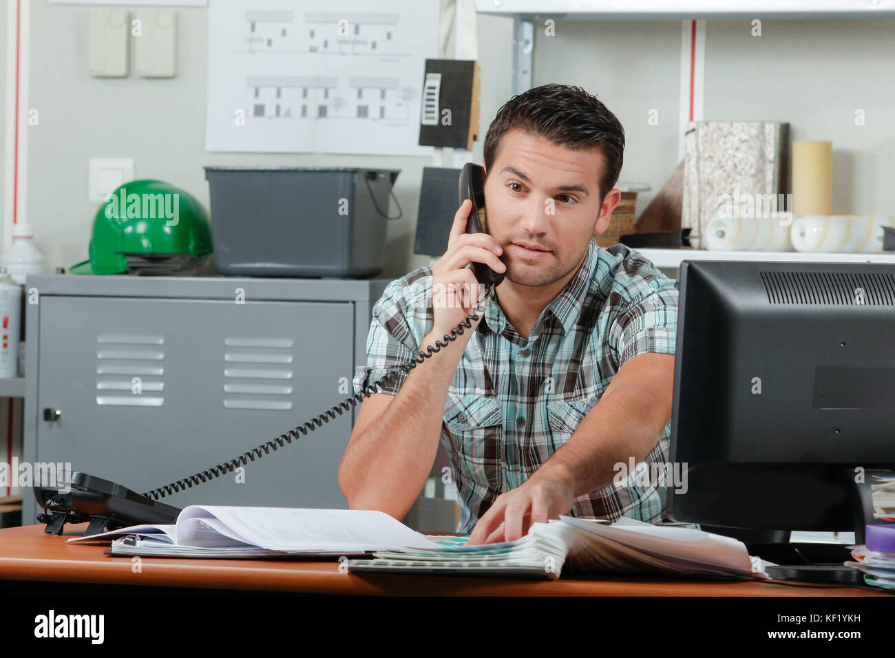 man in office Stock Photo - Alamy