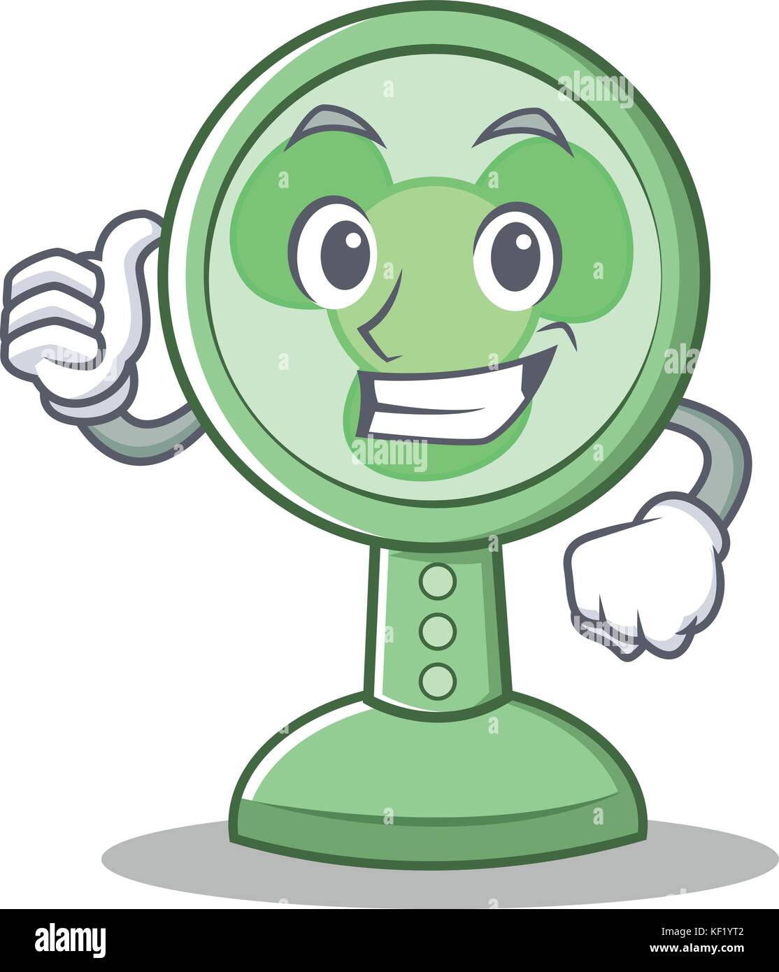 Thumbs up fan character cartoon style Stock Vector Image & Art - Alamy