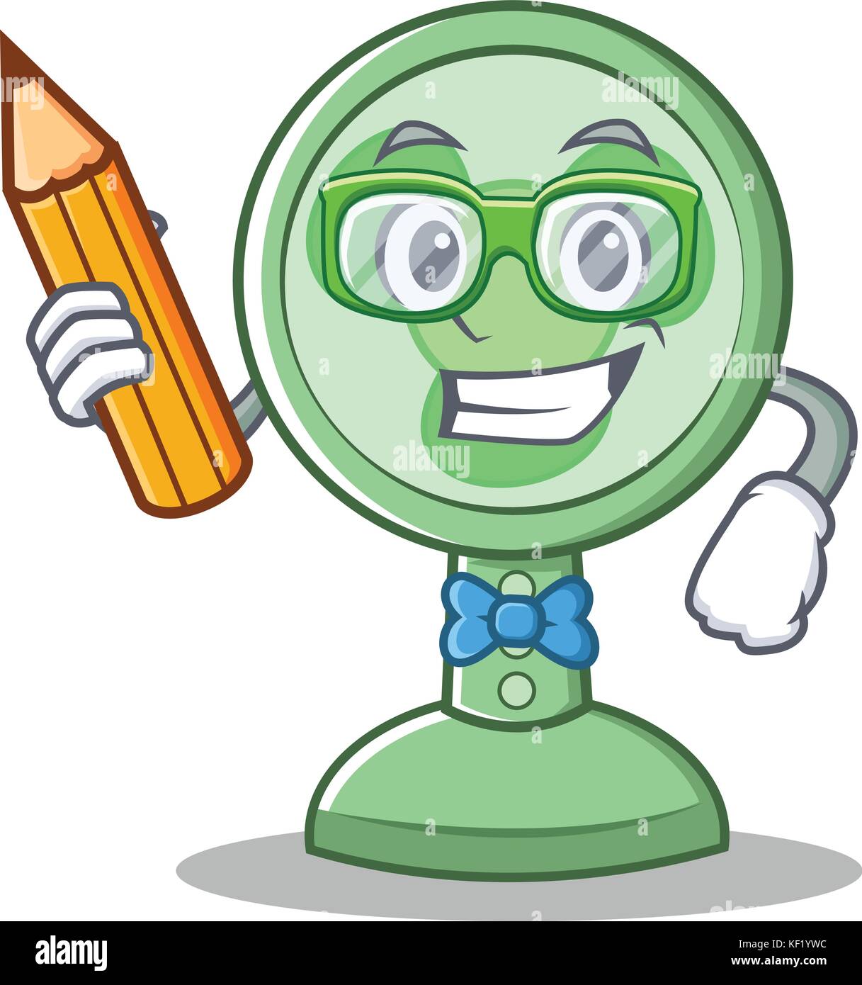 Student fan character cartoon style Stock Vector Image & Art - Alamy