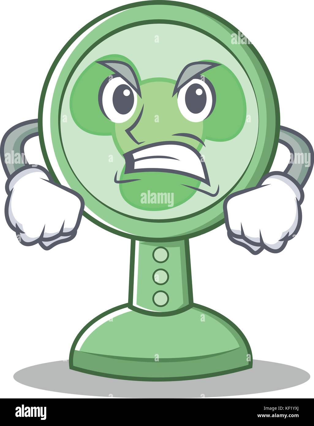 Face wind fan Stock Vector Images - Alamy