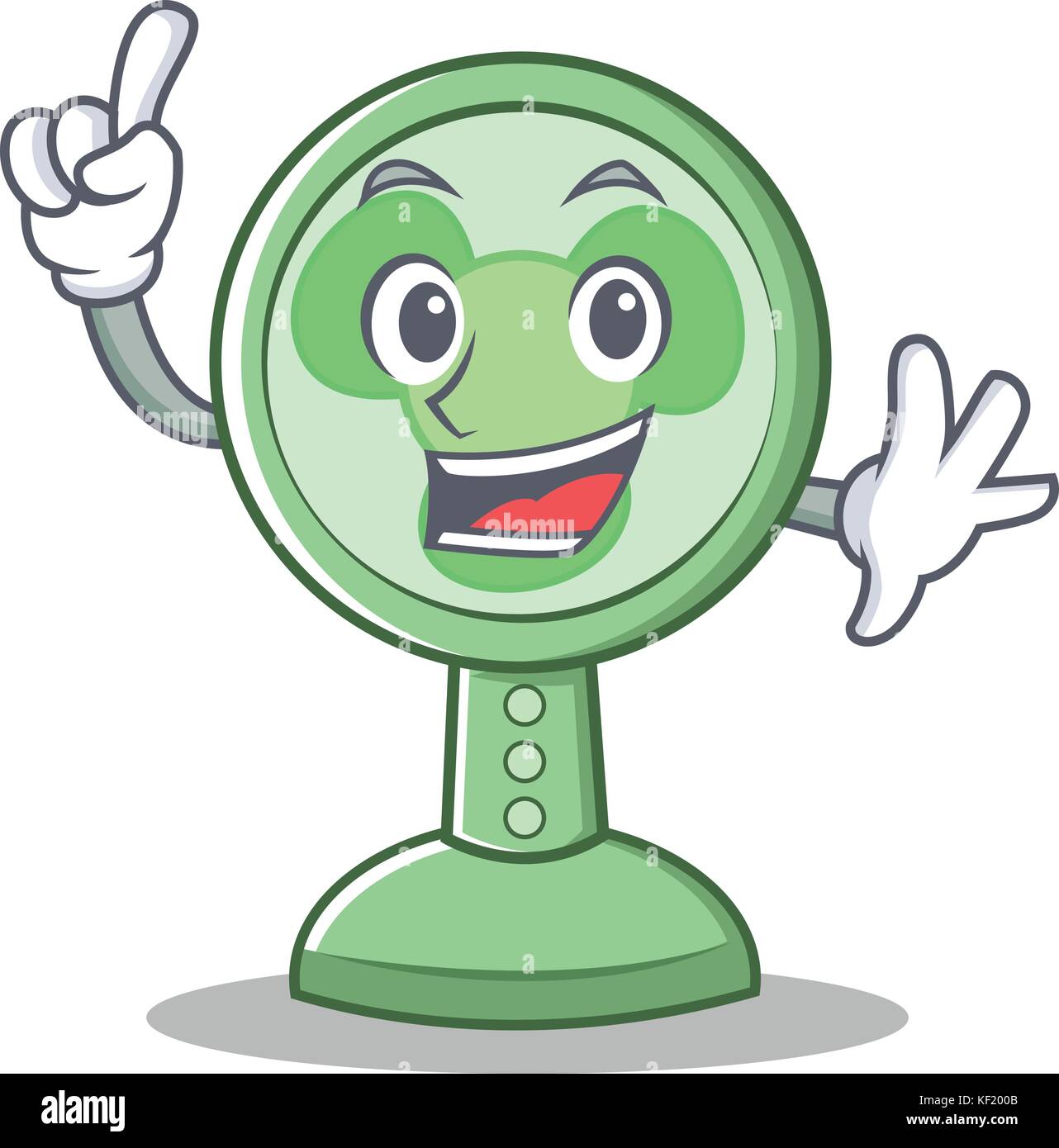 Finger fan character cartoon style Stock Vector Image & Art - Alamy