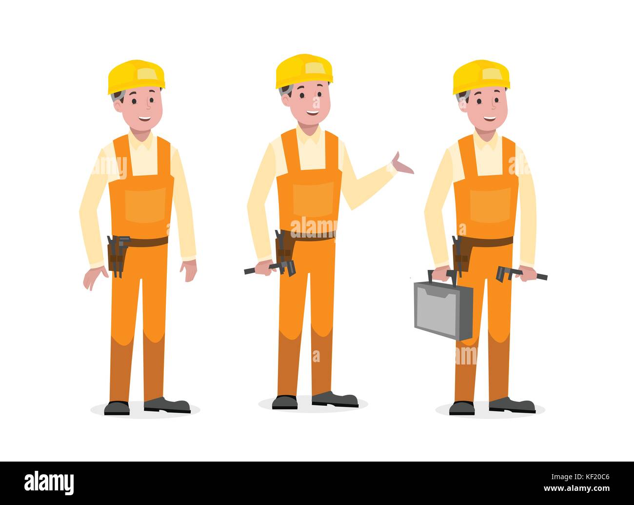Worker engineer Stock Vector Images - Alamy