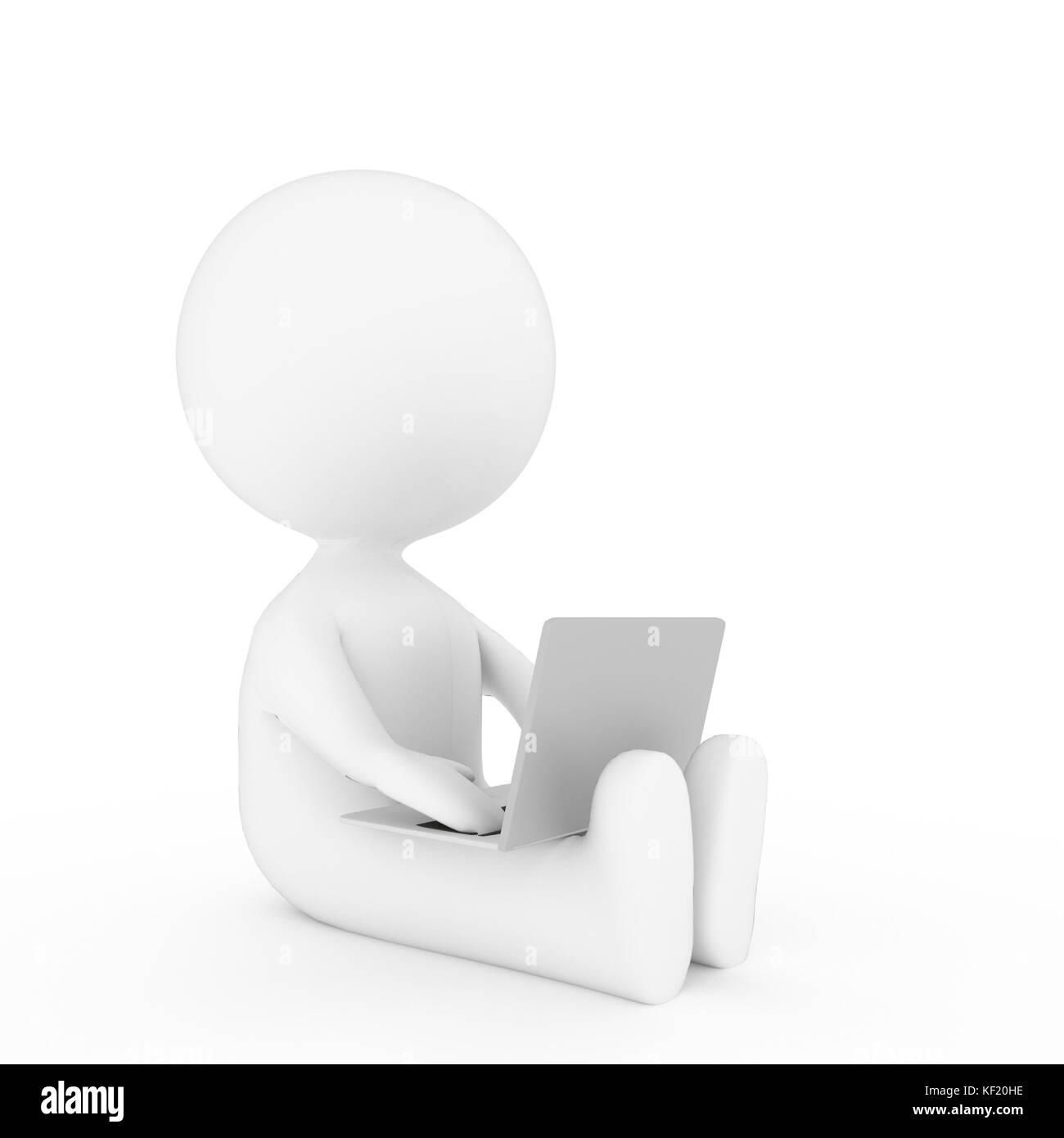 3d digital render cute little hi-res stock photography and images - Alamy