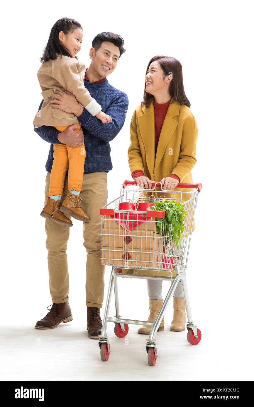 Indian family shopping hi-res stock photography and images - Alamy