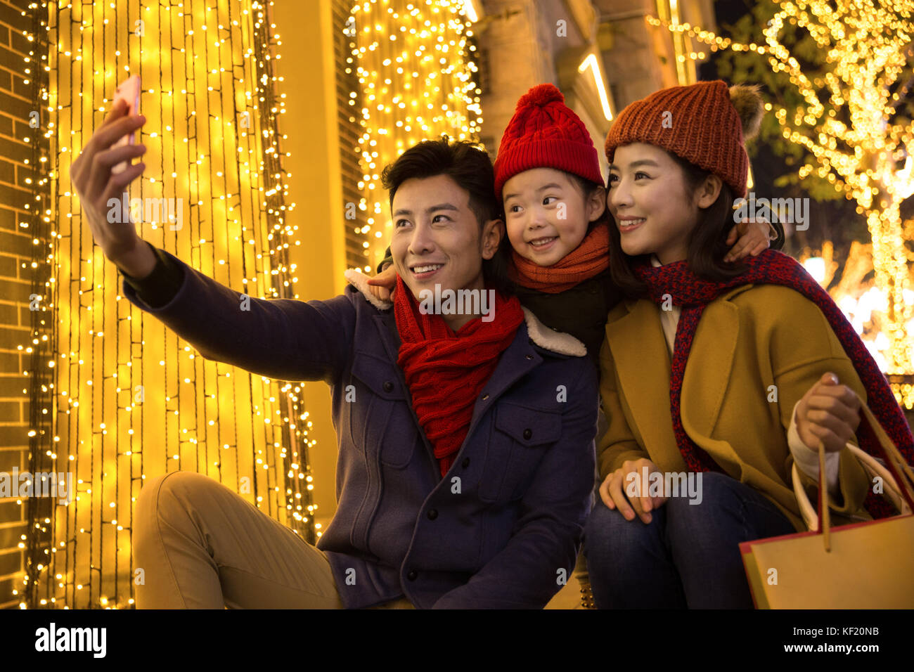 Happy family photo Stock Photo - Alamy