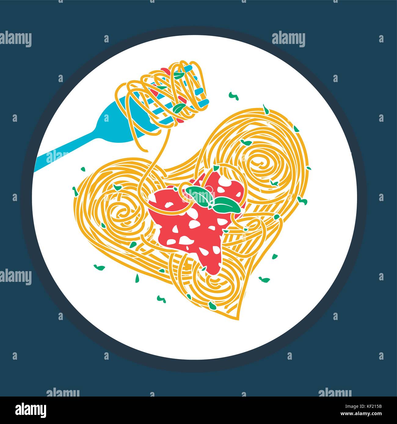 Sauce noodle Stock Vector Images - Alamy