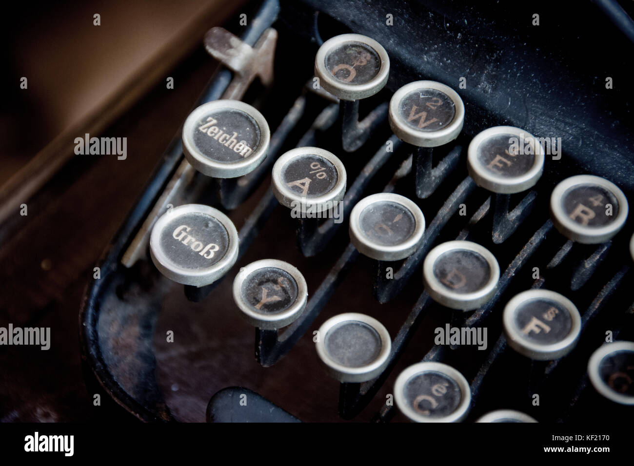 Vintage german typewriter hi-res stock photography and images - Alamy