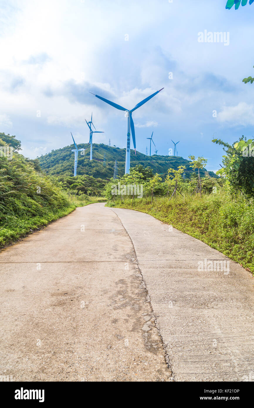 Windmill for wind power generation Stock Photo - Alamy