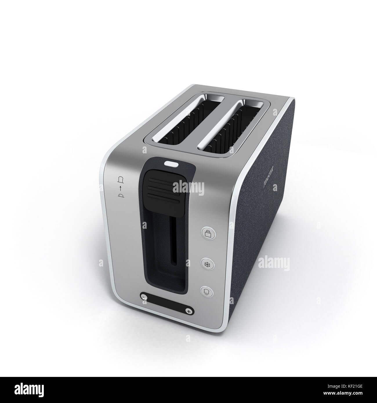 modern empty toaster isolated on white background Stock Photo - Alamy