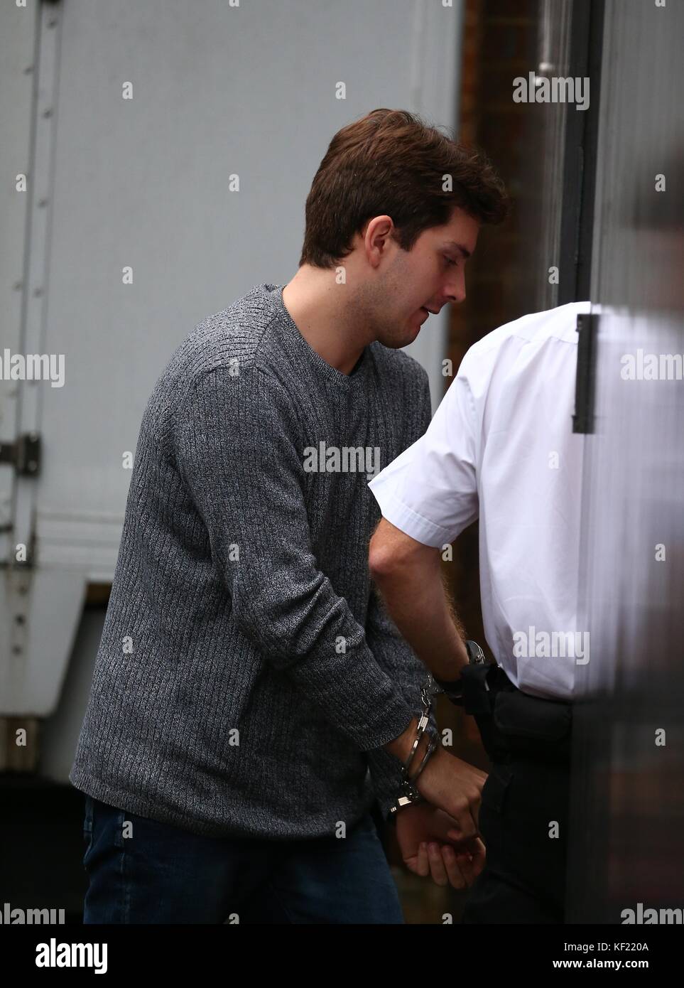 Daryll Rowe arrives at Lewes Crown Court. Rowe is accused of ...