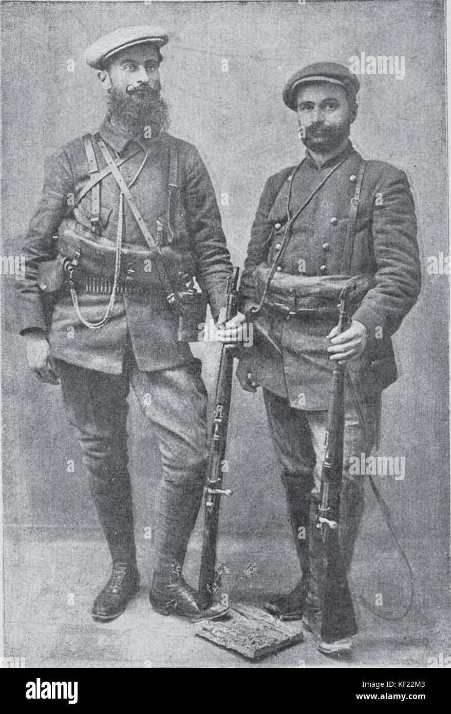 This image features Todor Alexandrov and Georgi Monchev, key figures ...