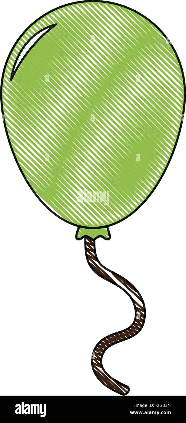 balloon icon over white background vector illustration Stock Vector ...