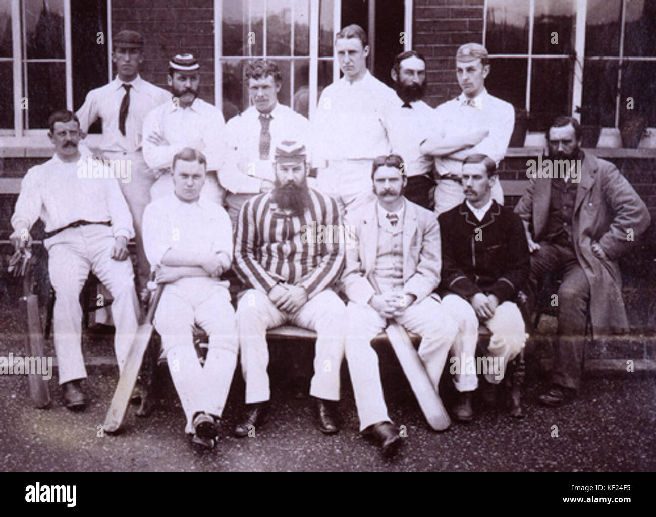 Gloucester cricketclub 1880 Stock Photo - Alamy