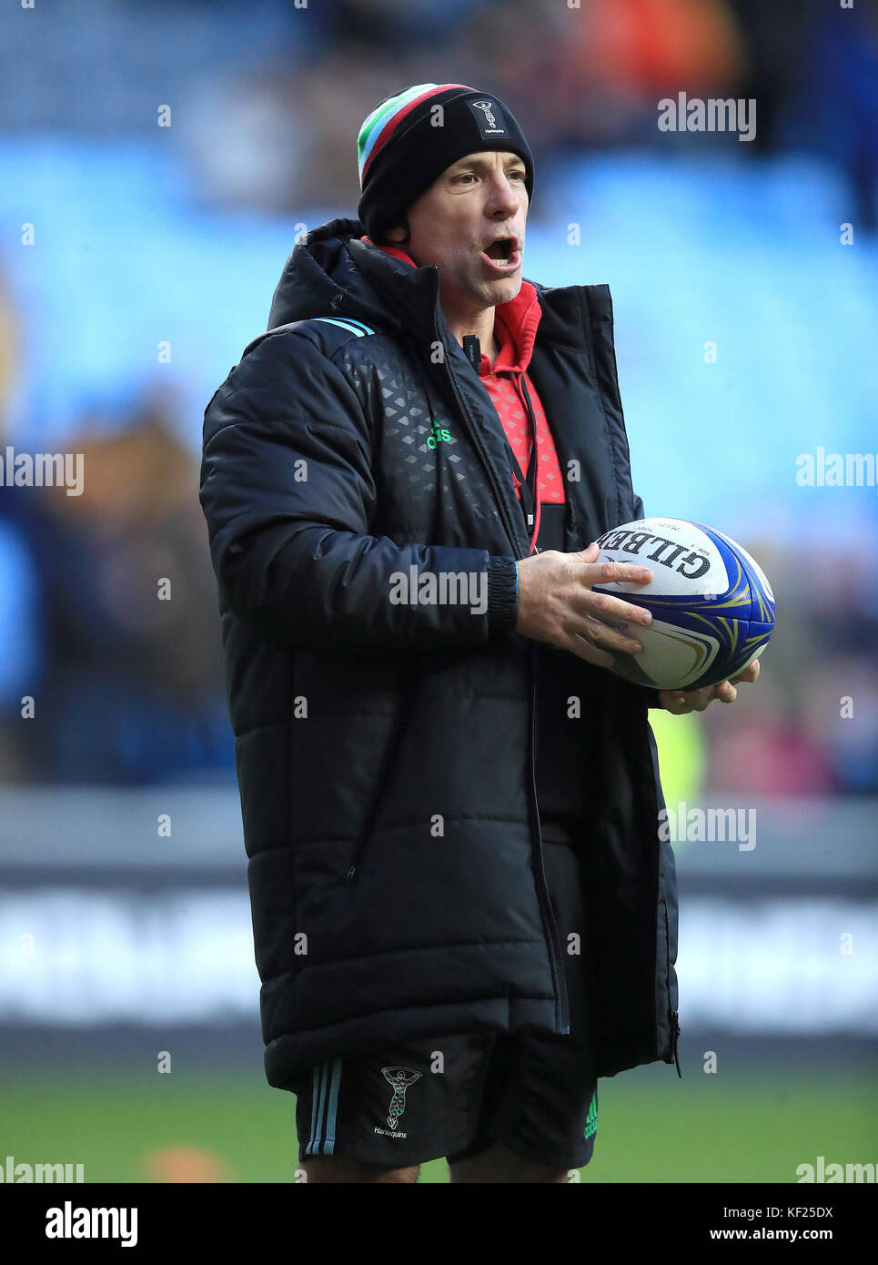 Harlequins' coach Mark Mapletoft Stock Photo - Alamy