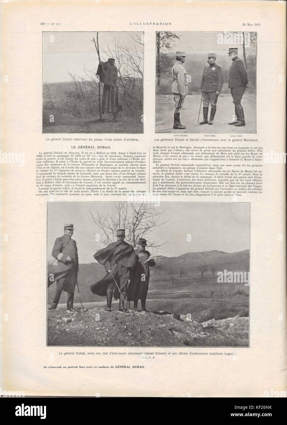 No 3769 29 Mai 1915, scan16, page 540 Stock Photo - Alamy