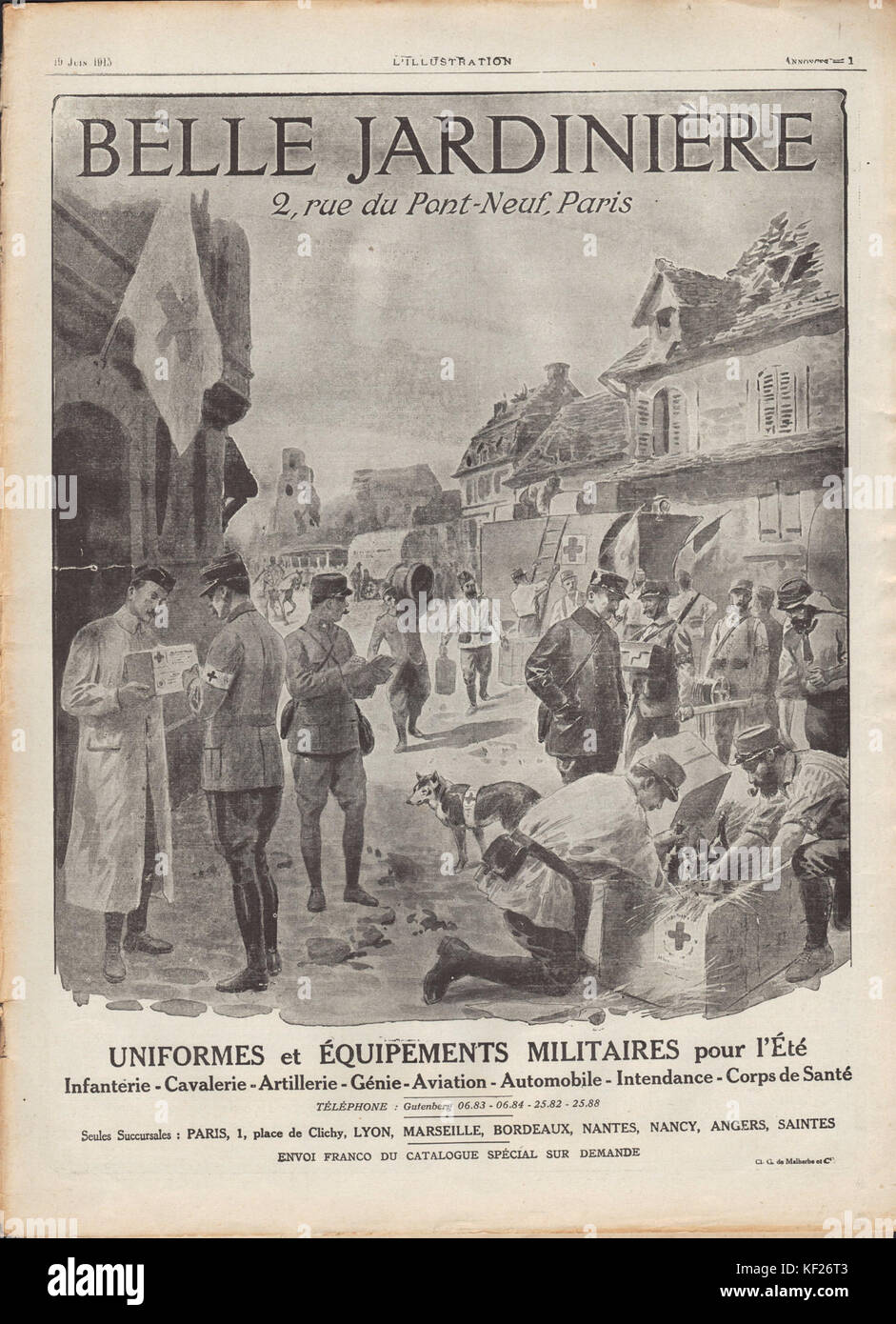 A historical advertisement from June 19, 1915, marked 'No 3772 ...