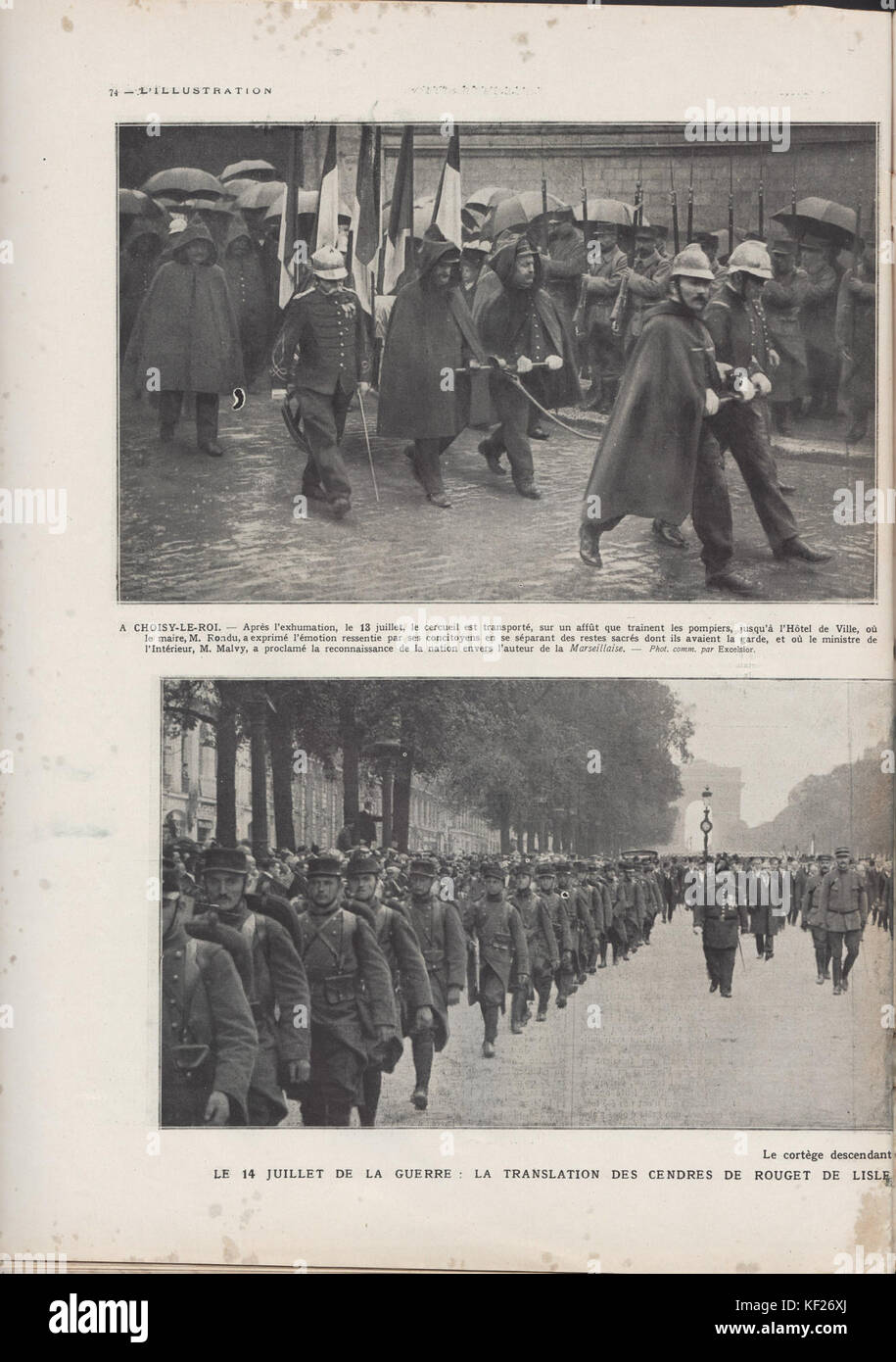 No 3776 17 Julliet 1915, scan28, page 74 Stock Photo - Alamy