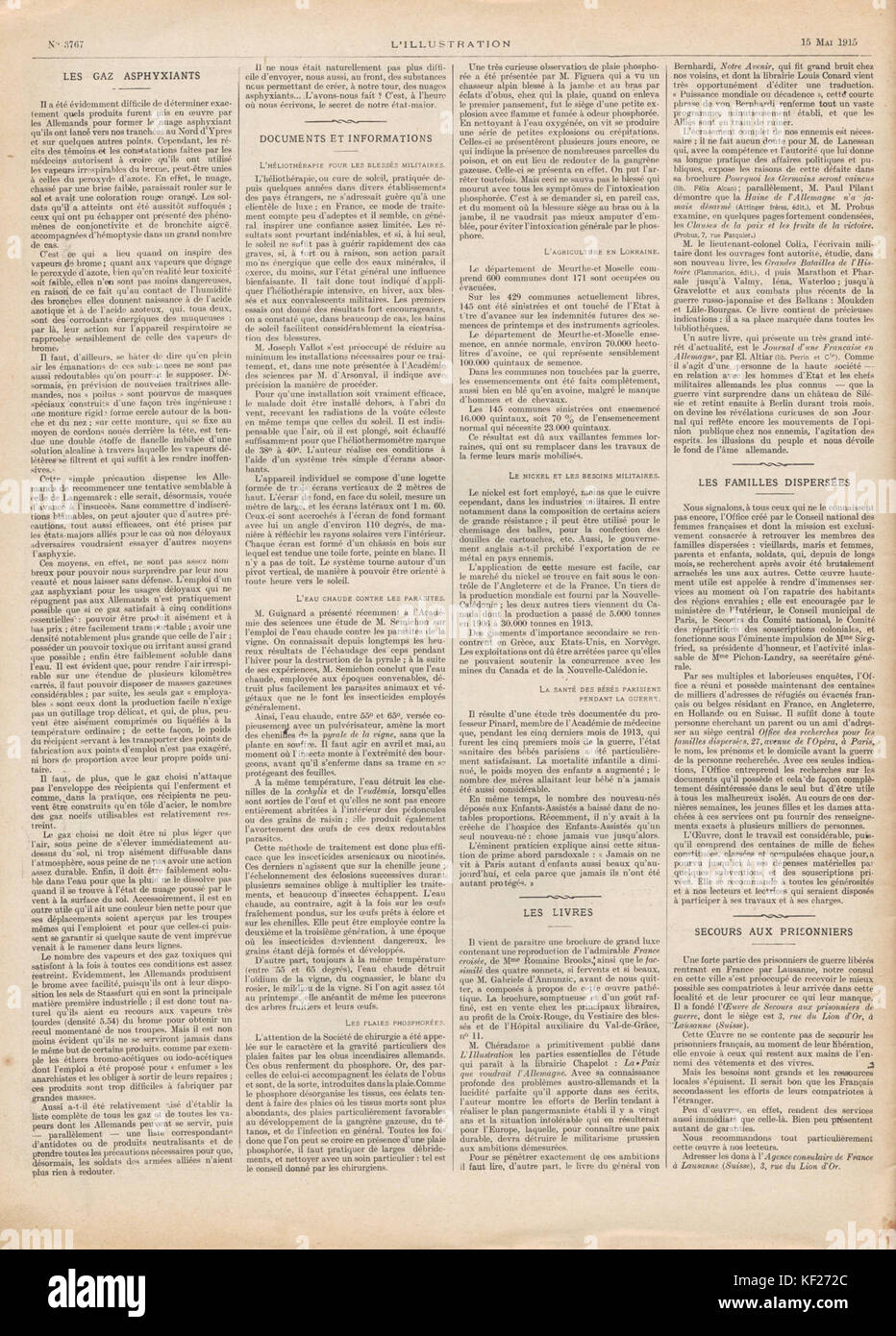 A historical document or image with the number 3767, dated 15 May 1915 ...