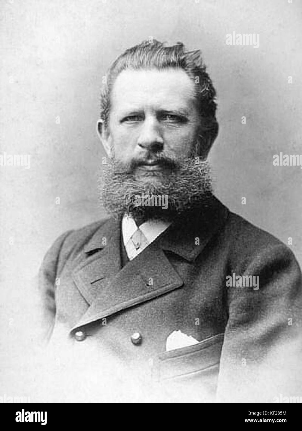 A historical portrait of Julius Lundwall, a notable individual ...