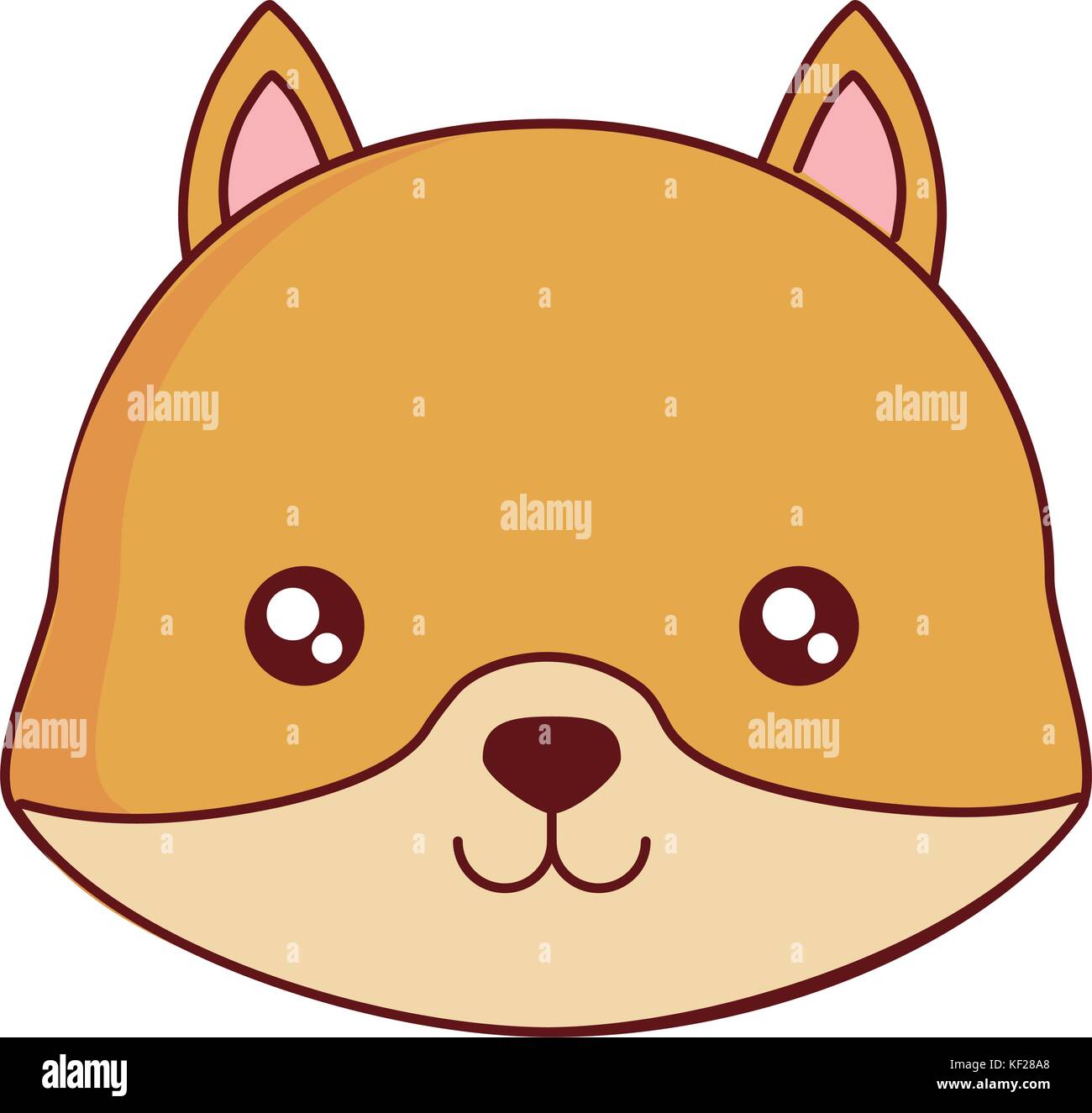 cute squirrel icon over white background vector illustration Stock ...