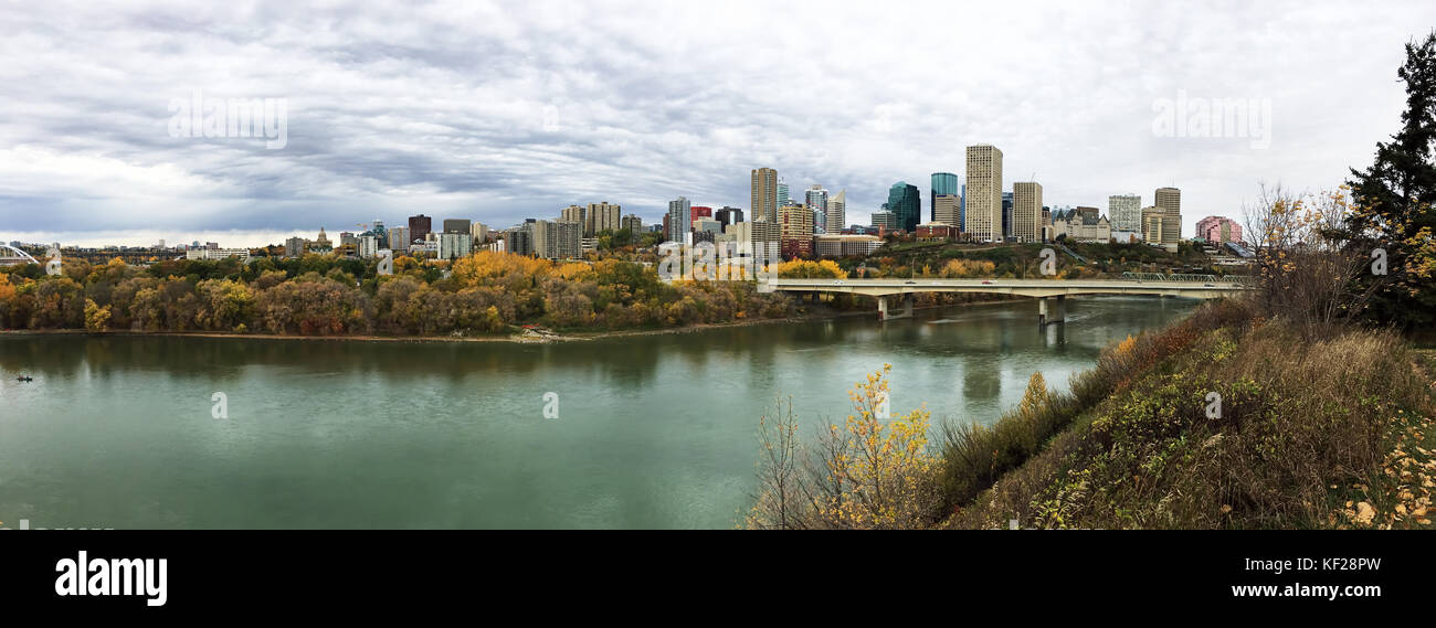 Edmonton river valley trees hi-res stock photography and images - Alamy