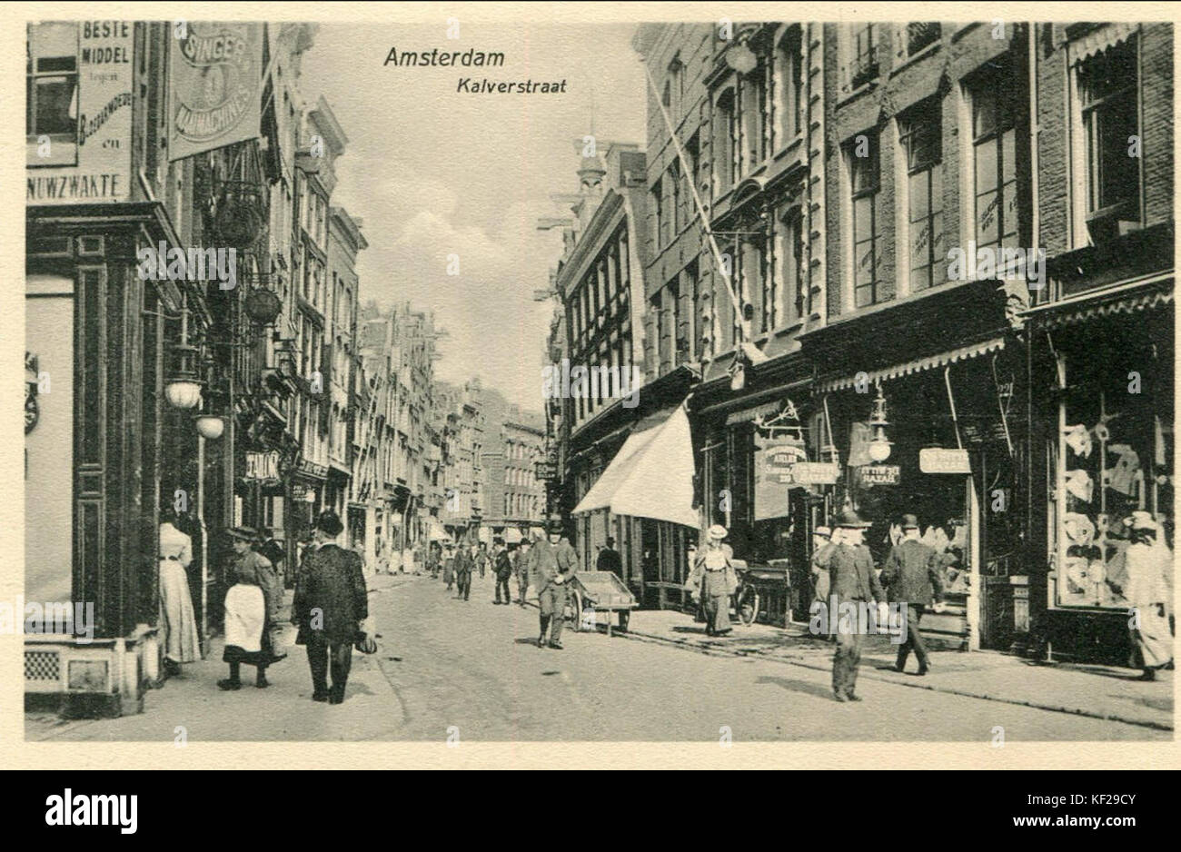 Kalverstraat amsterdam hi-res stock photography and images - Alamy