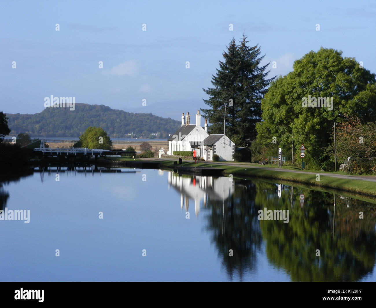 Crinan Canal at Bellanoch, Scotland Stock Photo - Alamy