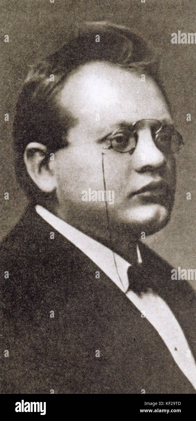 Max Reger 1907 Stock Photo - Alamy