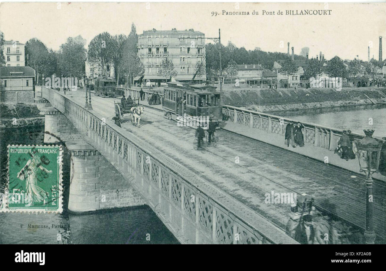 Pont de billancourt hi-res stock photography and images - Alamy