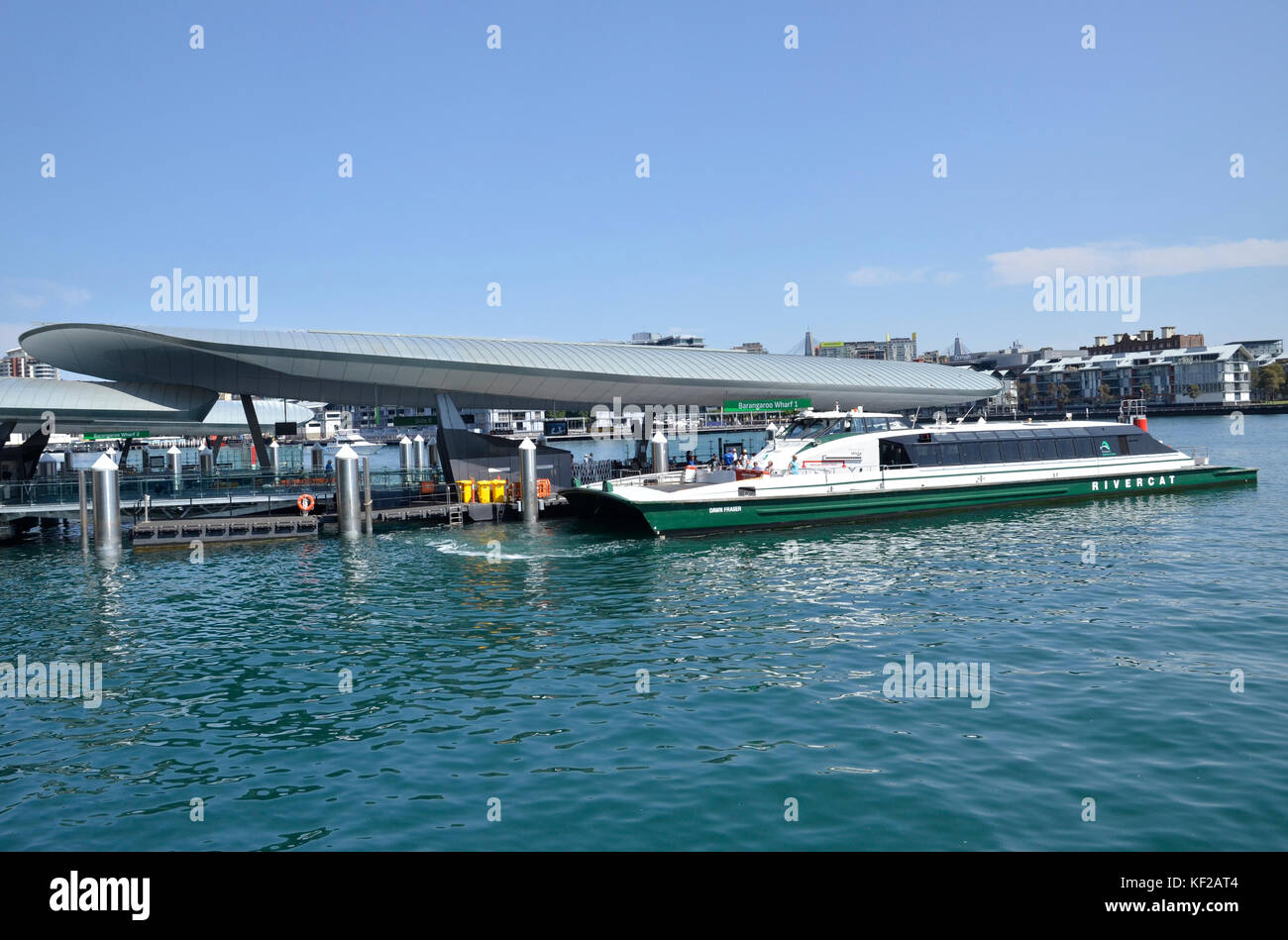 A Sydney Rivercat fast ferry named after swimmer Dawn Fraser ...
