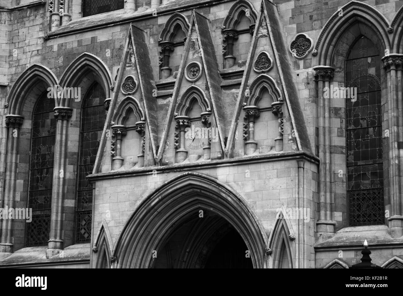 Medieval gothic minster Black and White Stock Photos & Images - Alamy