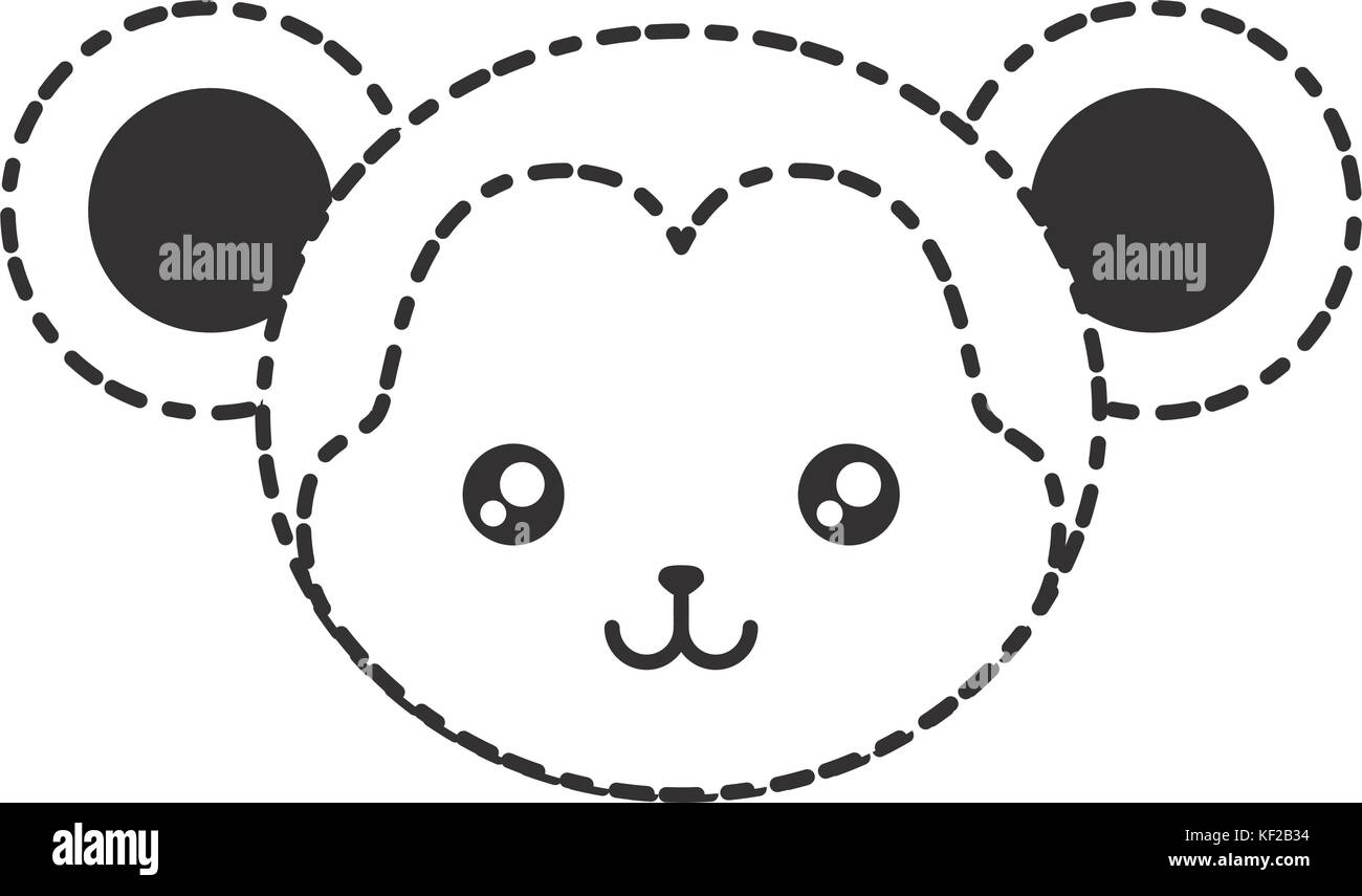 monkey icon over white background vector illustration Stock Vector ...