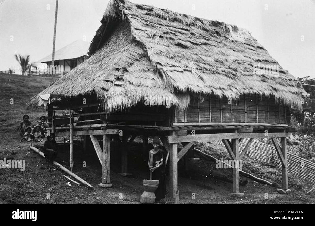 The house of the sexton of the Theresia church at the mission sta ...