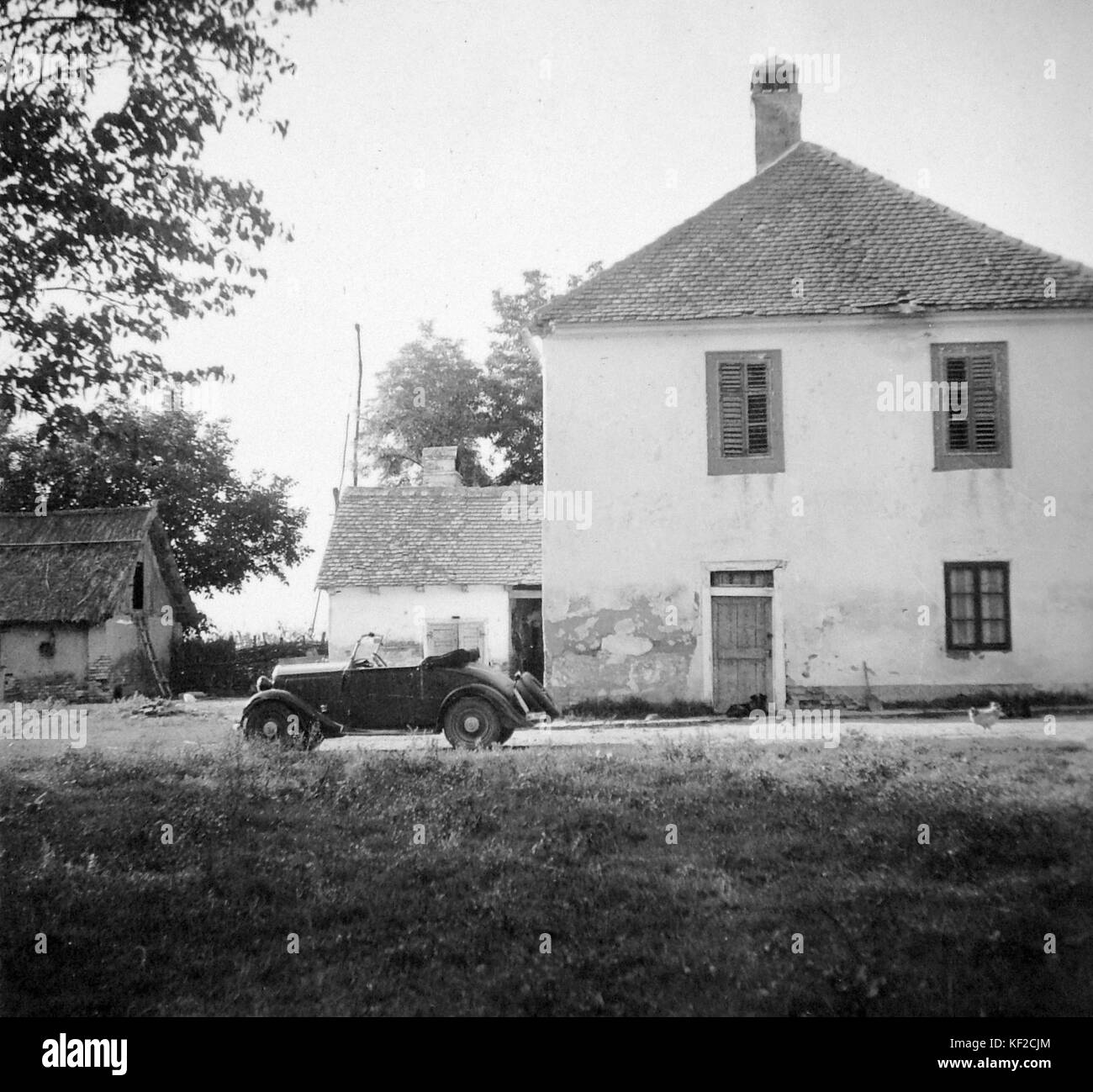 Rural village car hi-res stock photography and images - Alamy