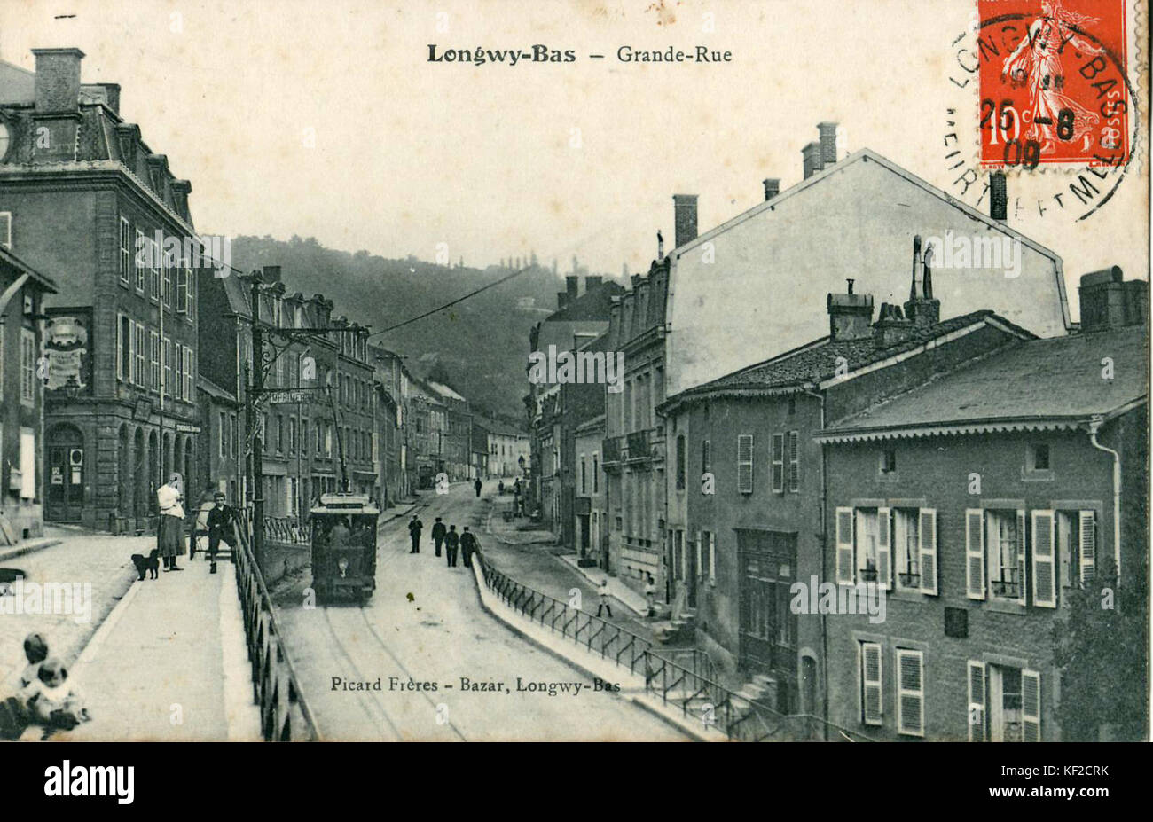 PICARD LONGWY BAS Grande Rue Stock Photo - Alamy
