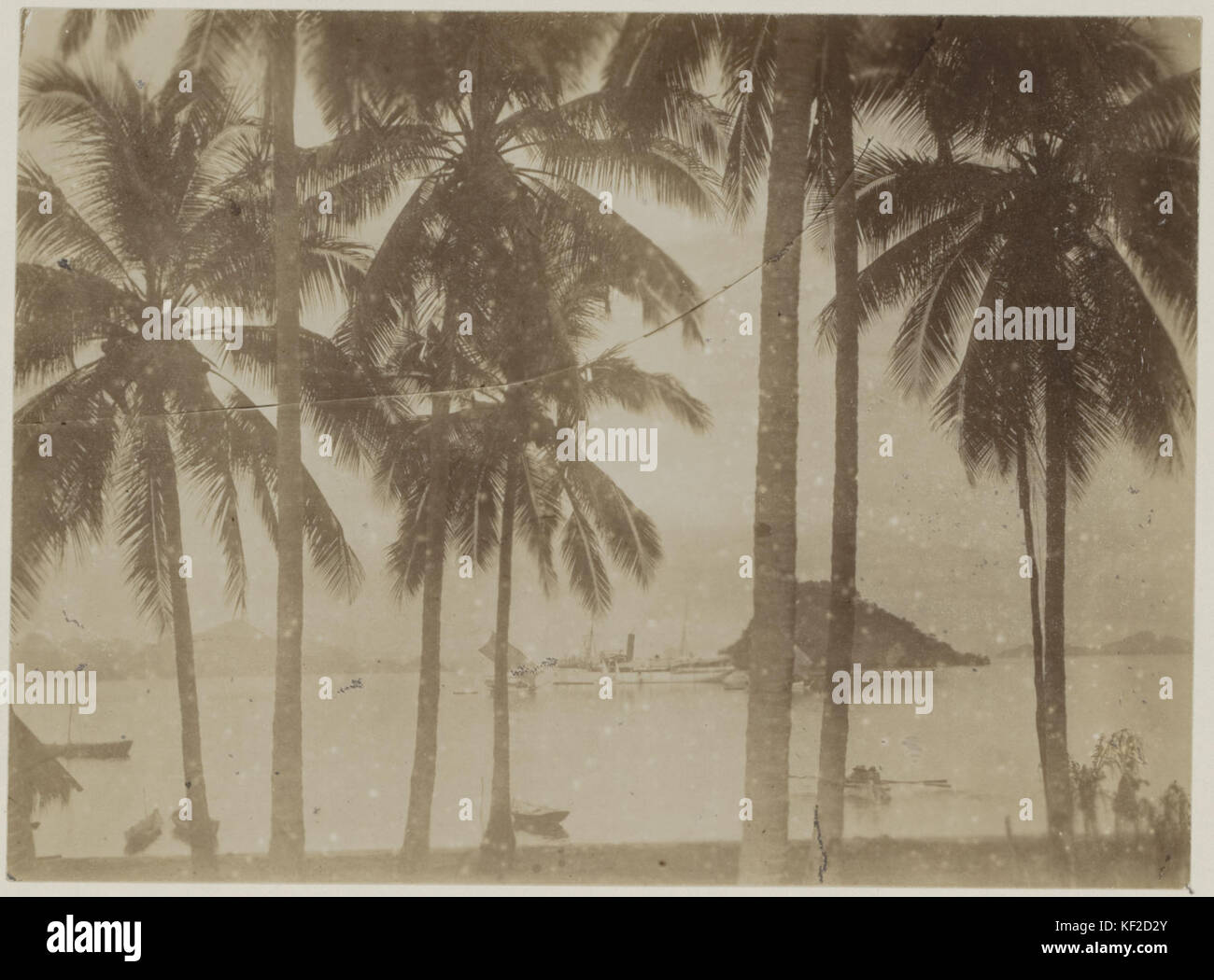 UvA BC 300.171 Siboga Baai van Badjo (Badjoh Stock Photo - Alamy