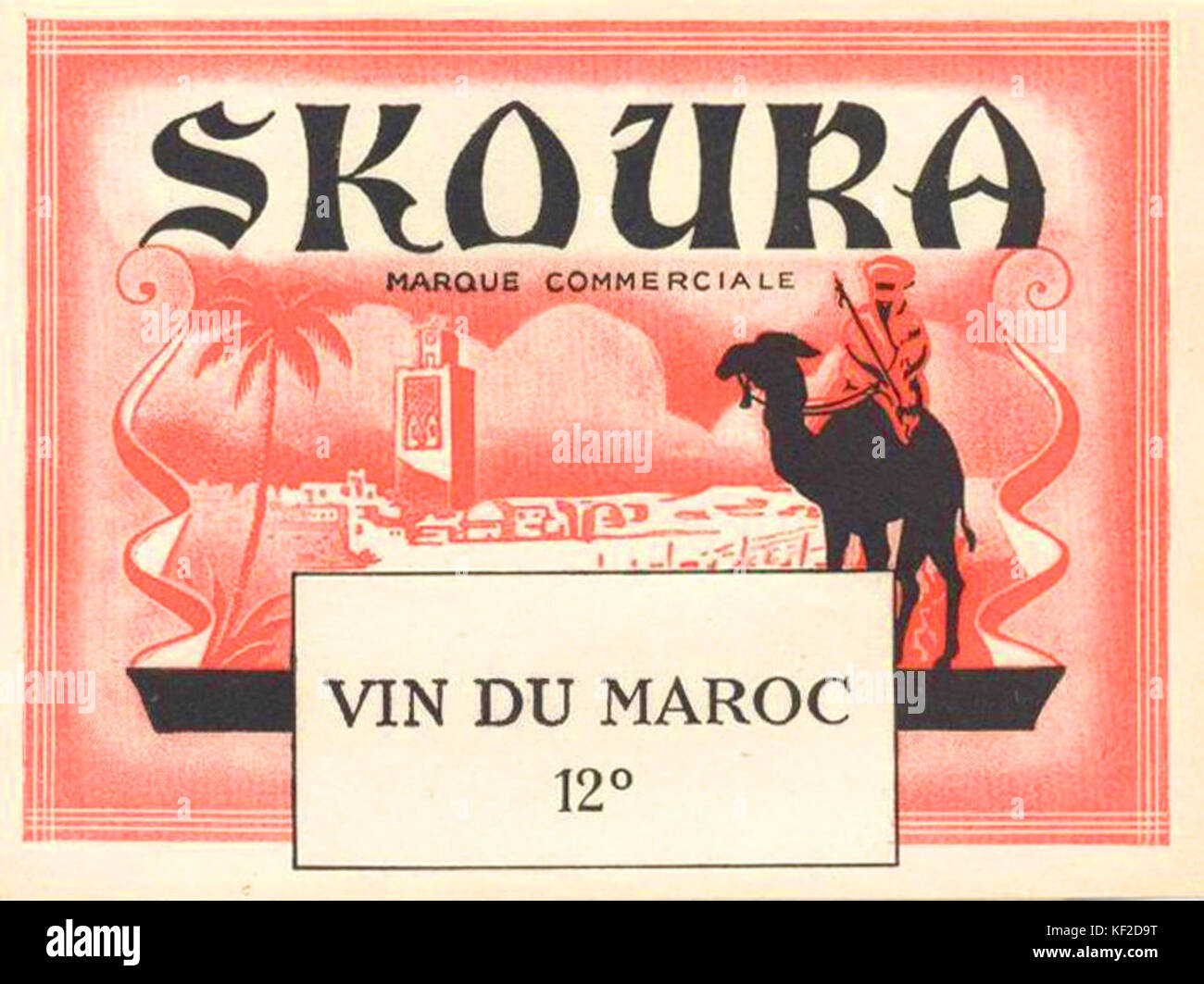 Skoura vin du Maroc 1920 Stock Photo - Alamy