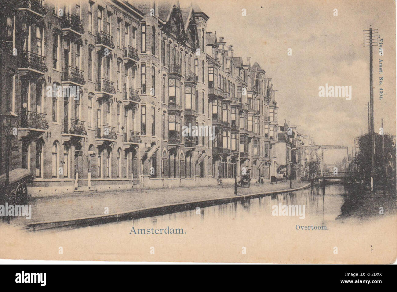 Overtoom met hefbrug Stock Photo - Alamy