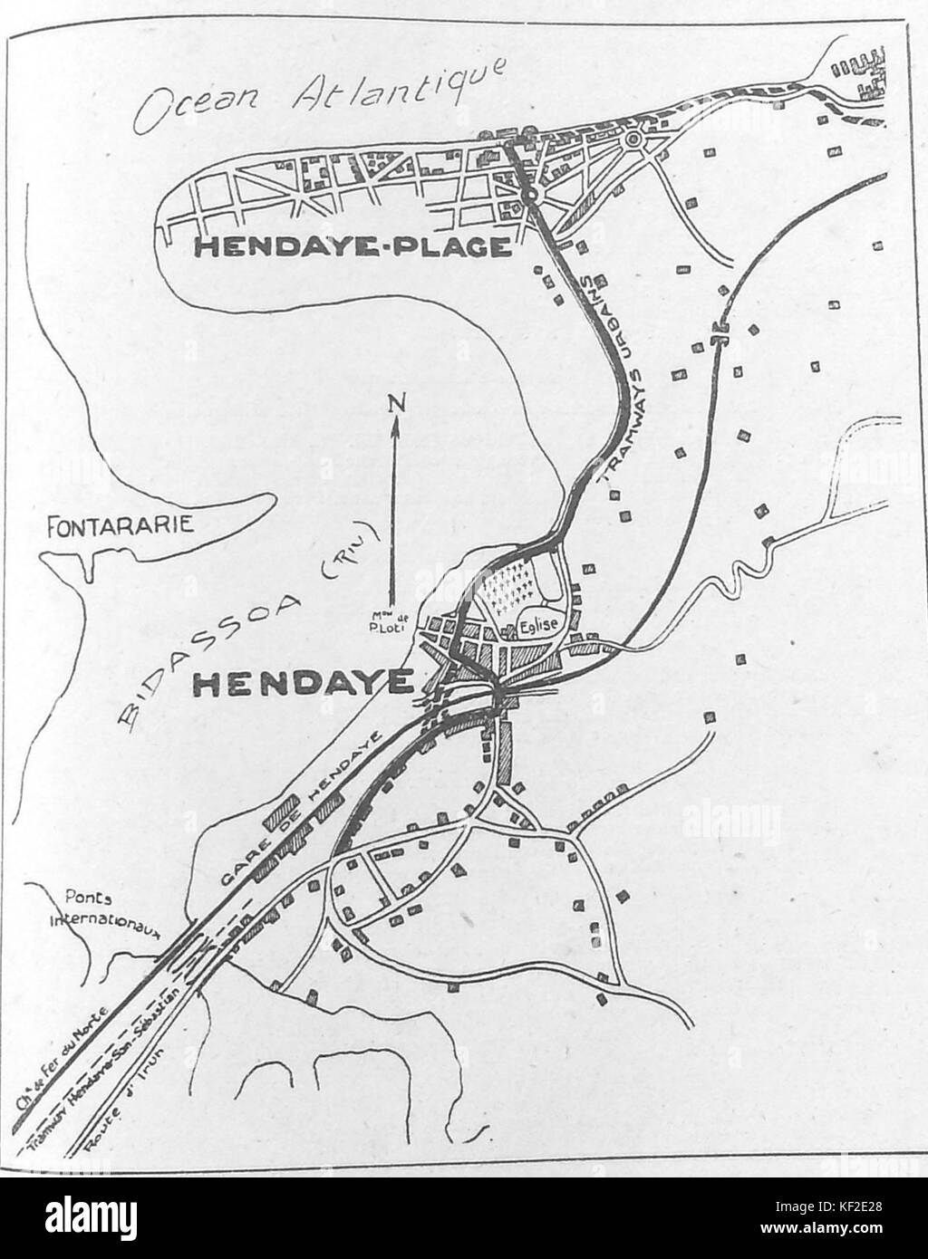 Hendaye, france Black and White Stock Photos & Images - Alamy