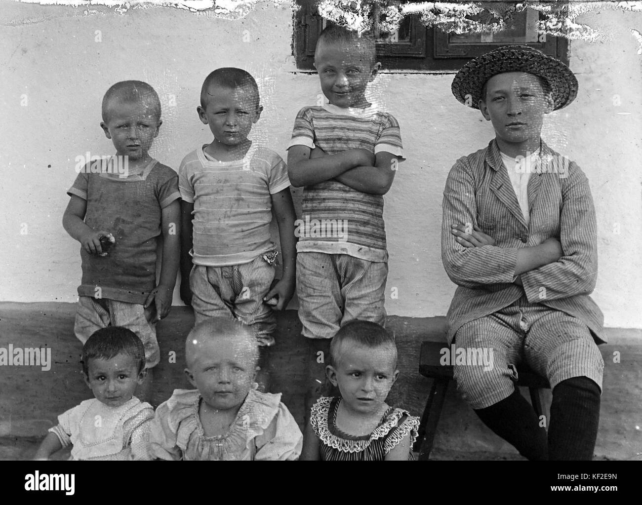 Dress kids vintage Black and White Stock Photos & Images - Alamy