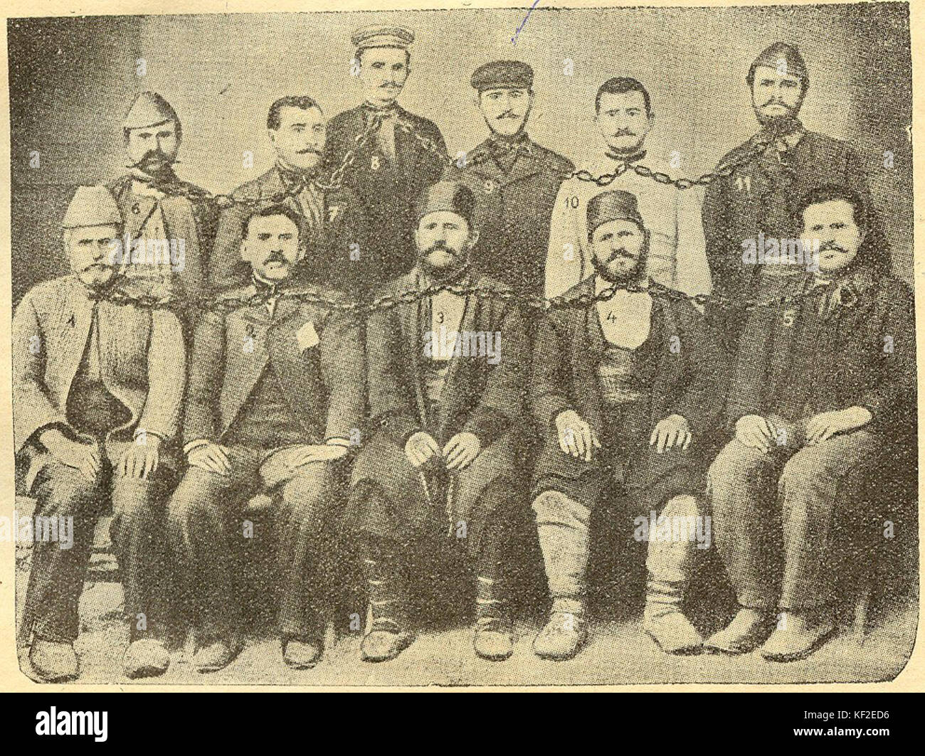 Prisoners from Prilepsko Stock Photo - Alamy