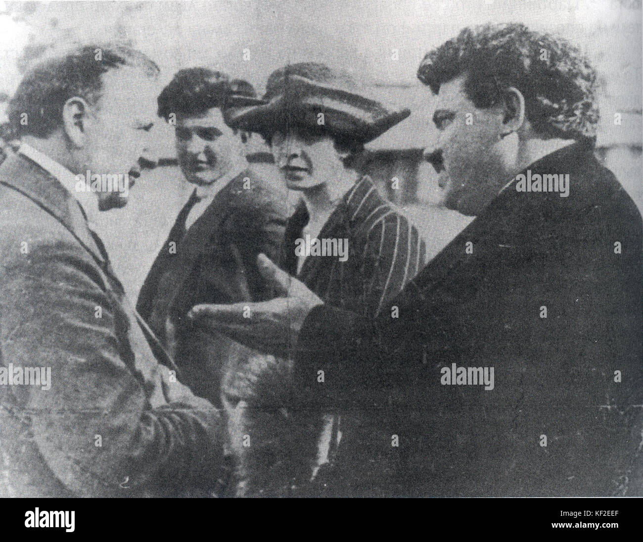 Rakovsky and Stamboliyski in Genoa Stock Photo - Alamy