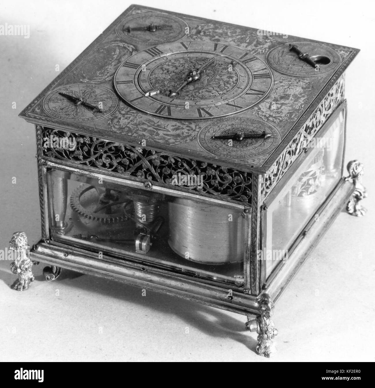 Interior decor clock Black and White Stock Photos & Images - Alamy