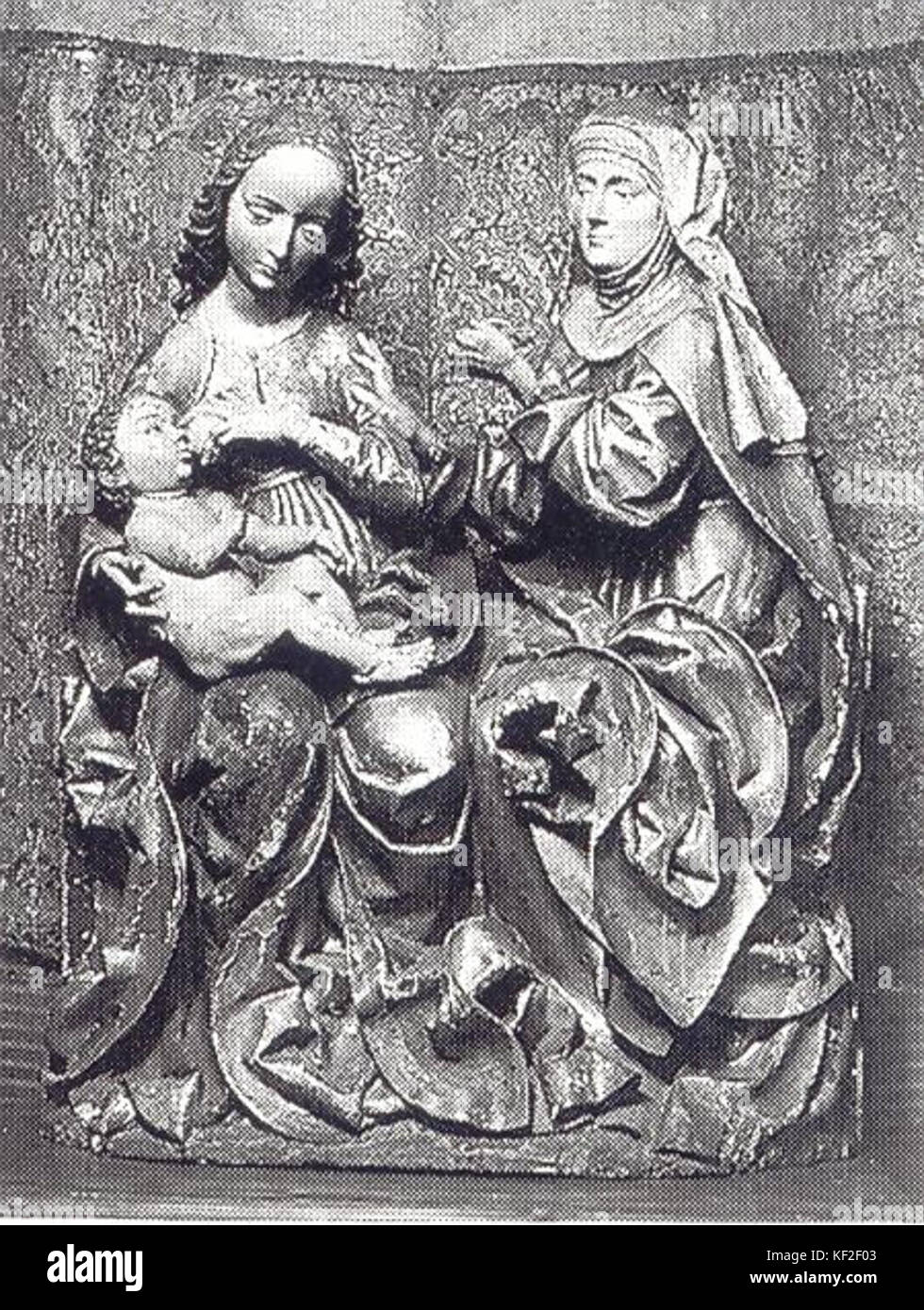 Gothic art altarpiece st hi-res stock photography and images - Alamy