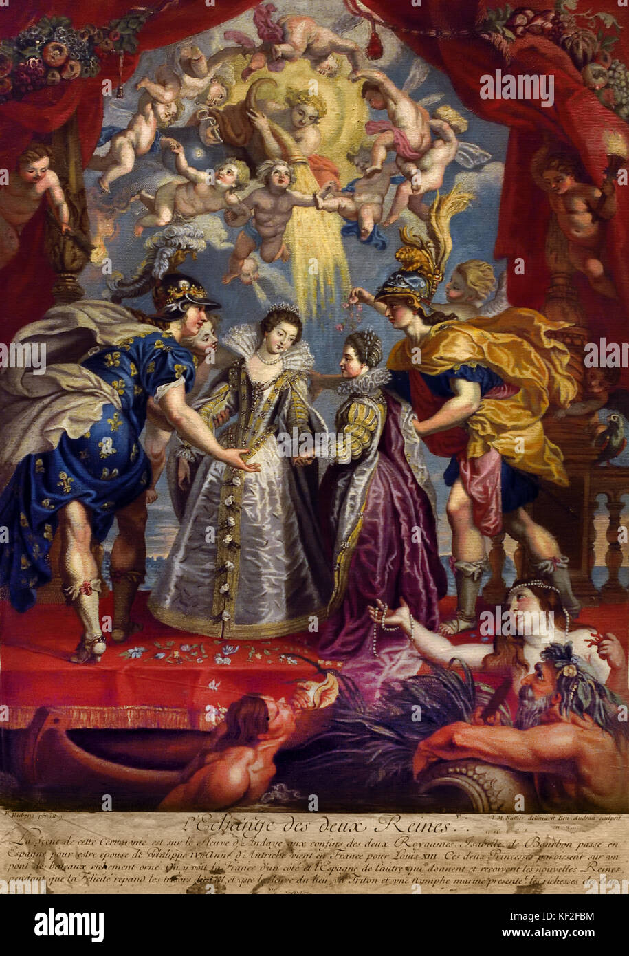 Exchange of Princesses of France and Spain - The Marie de' Medici Cycle ...