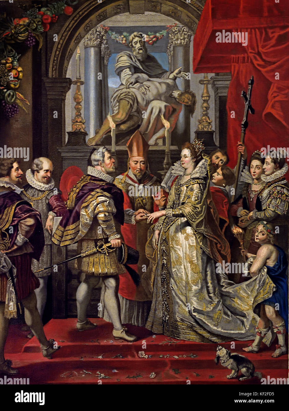 Henrich iv portrait of marie de medici hi-res stock photography and ...