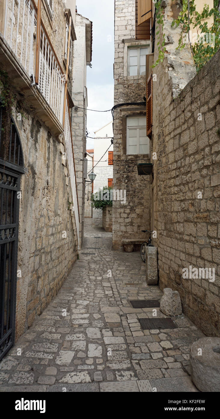 unesco heritage site of trogir old town in croatia Stock Photo - Alamy