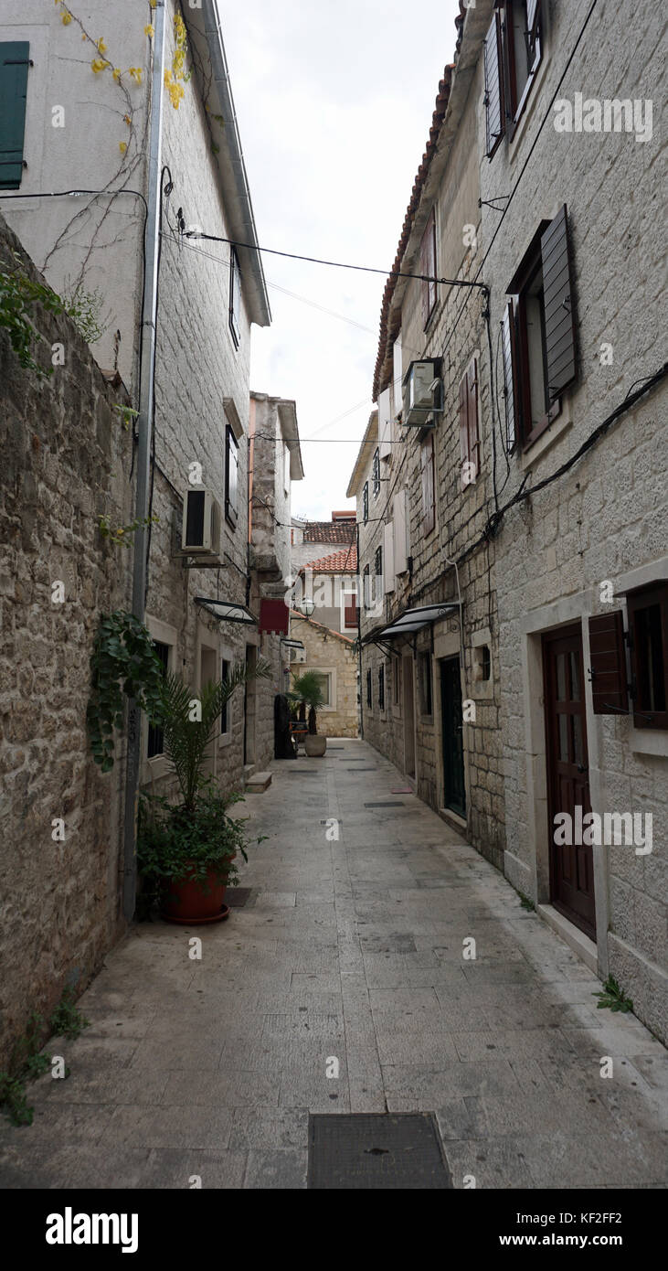 unesco heritage site of trogir old town in croatia Stock Photo - Alamy