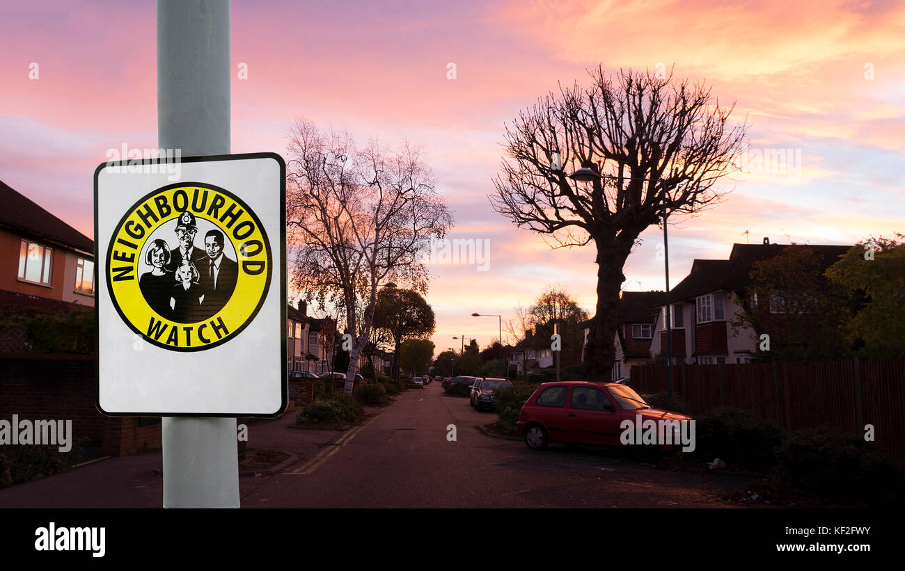 Neighbourhood watch uk hi-res stock photography and images - Alamy